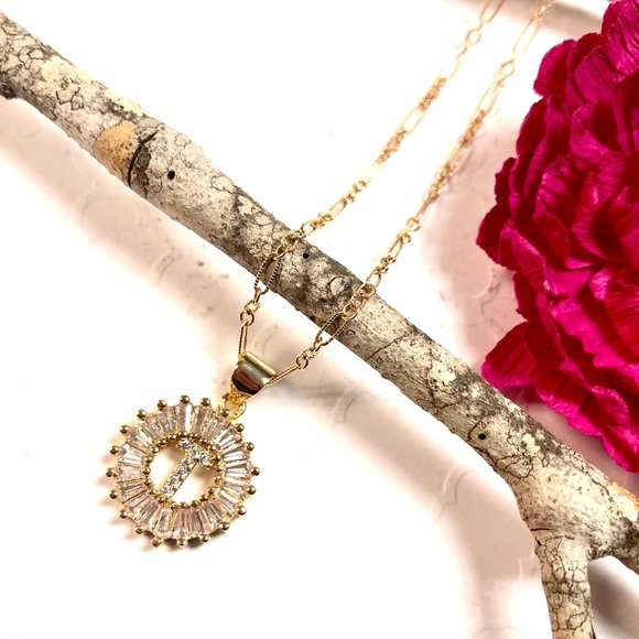jasmines jewels | Jewelry | Initial T Necklace Letter T Personalized T ...